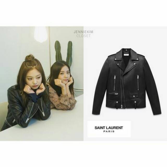Jennie Blackpink Leather Jacket KPOP Korean Blazer | Shopee Philippines