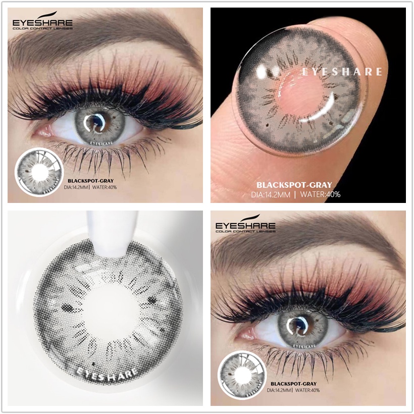 EYESHARE 2pcs Beauty Elves Mirage Color Lens Eyes Natural Colored ...