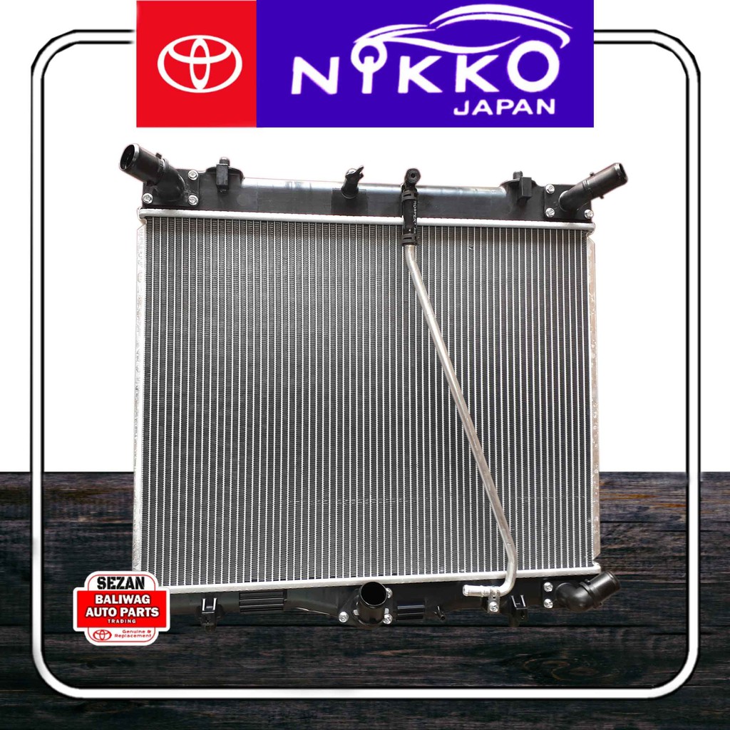 NIKKO JAPAN RADIATOR TOYOTA HIACE COMMUTER D4D 2005-2014 MANUAL ...