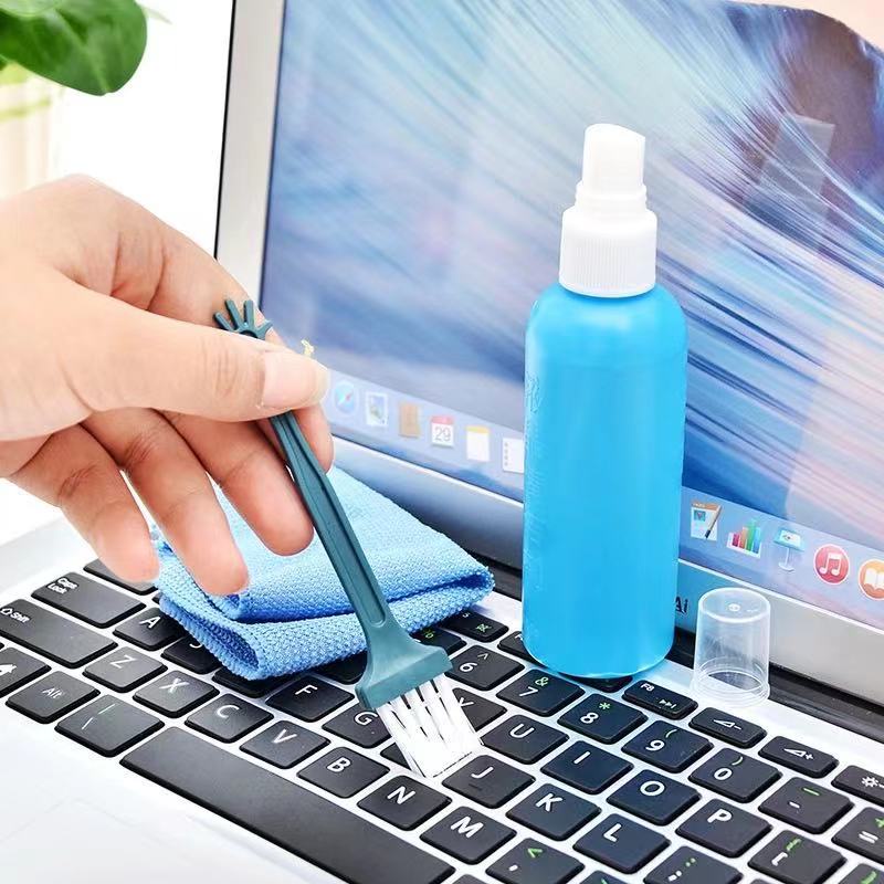 3 in 1 Screen Cleaning Cleaner Kit For Laptops Tablet TV LCD Monitor ...