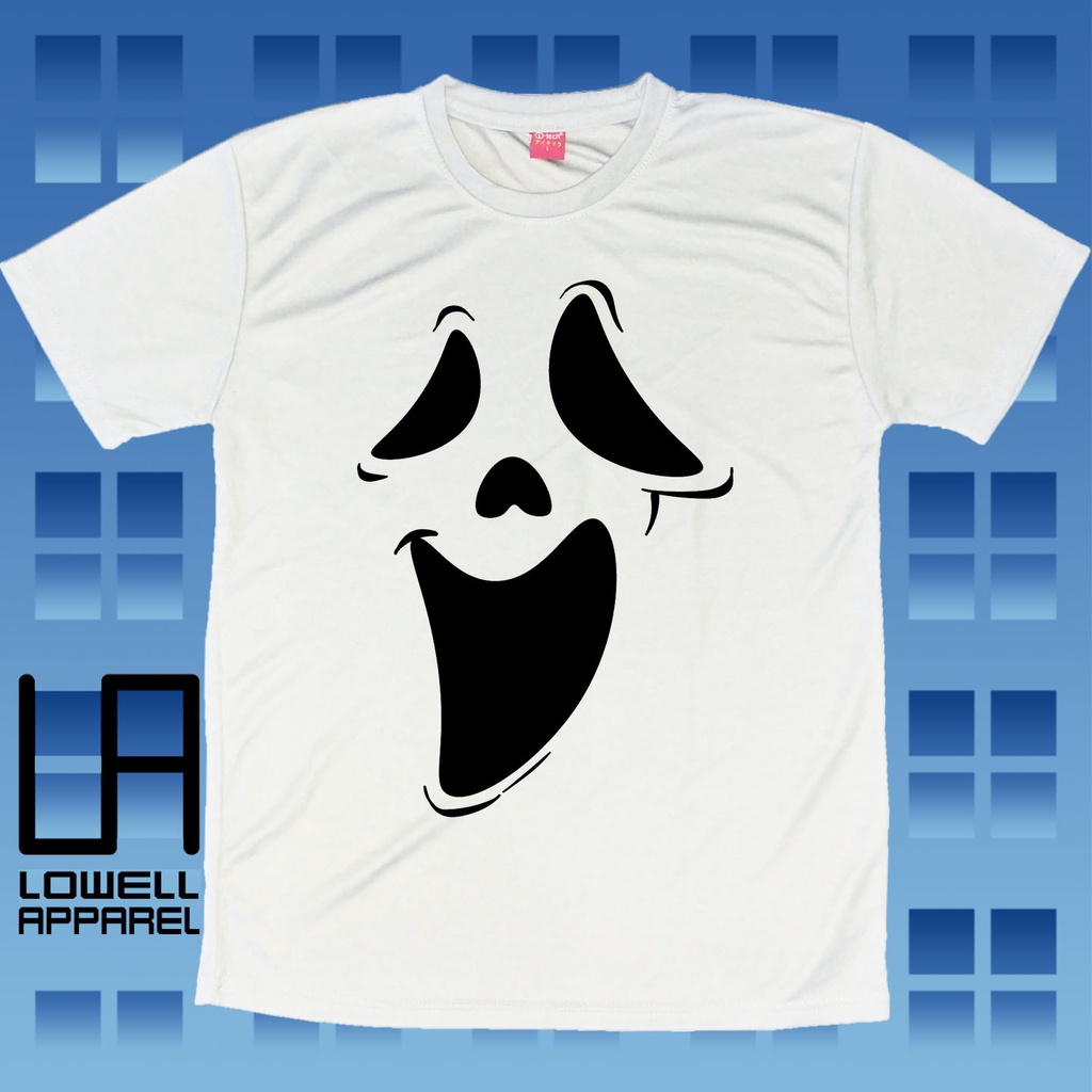 Scream Ghostface Scary Ghost Face T-shirt - Happy Halloween Costume ...