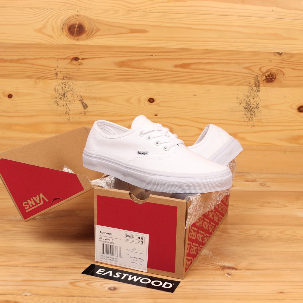Authentic Classics All White Vans Shoes | Shopee Philippines
