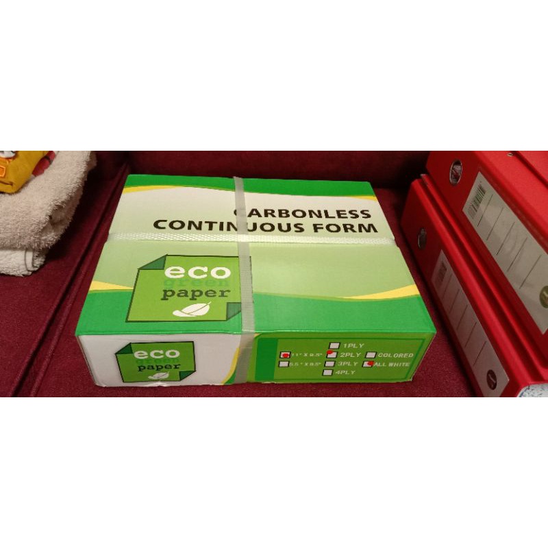 Continuous forms 3ply carbonless | Shopee Philippines
