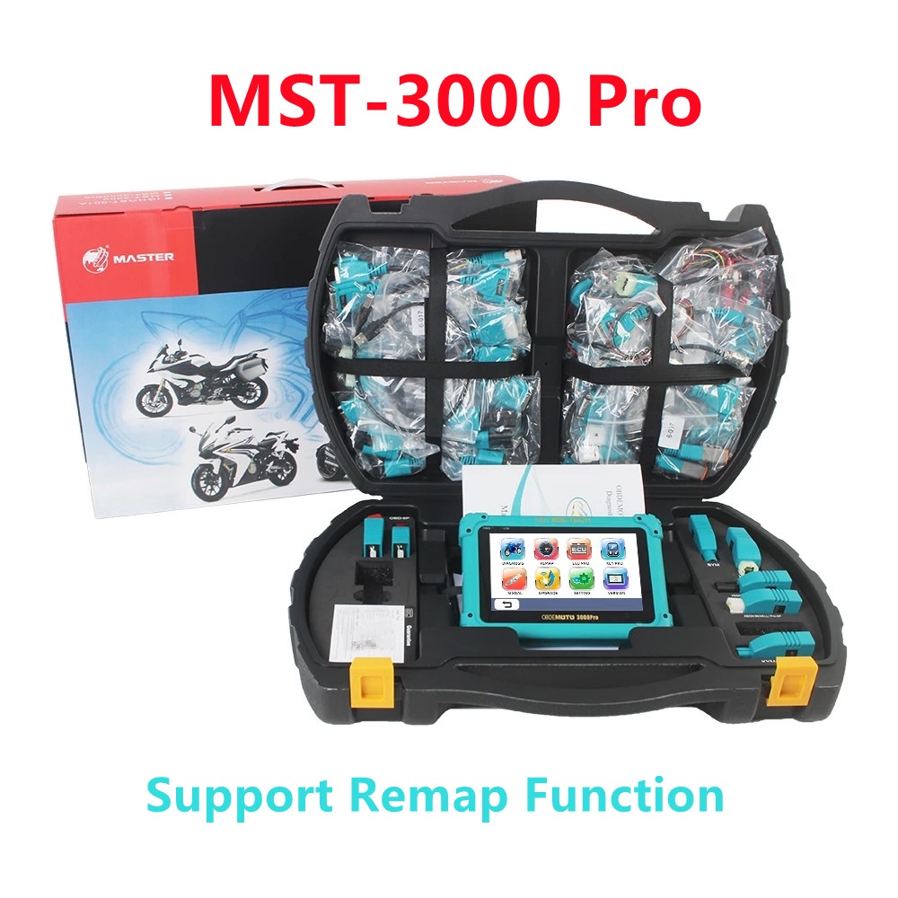 Master MST-3000 Motorcycle Electronic Diagnostic Tool OBDEMOTO 3000PRO All Model Motorcycle EFI ...