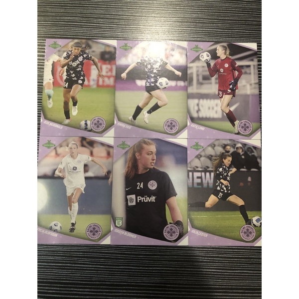 NWSL Parkside 2022 - Racing Louisville FC Cards Ebony Salmon Jess ...