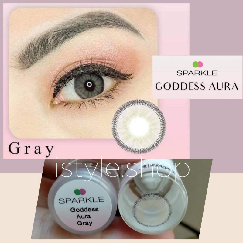 Goddess Aura Contact Lens Yearly Use -0.00 | Shopee Philippines