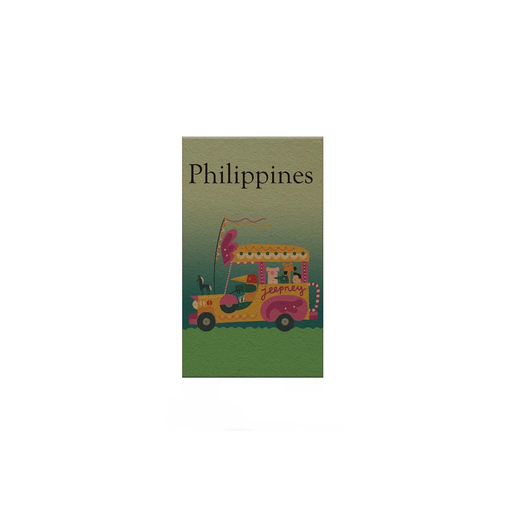 Papemelroti Philippine Souvenirs Magnetic Bookmark | Jeepney Bahay-Kubo ...