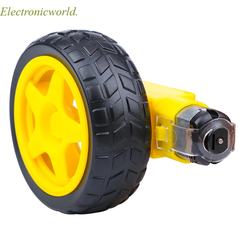 TT Motor Smart Car Robot Gear Motor for arduino Diy Kit Wheels Smart ...