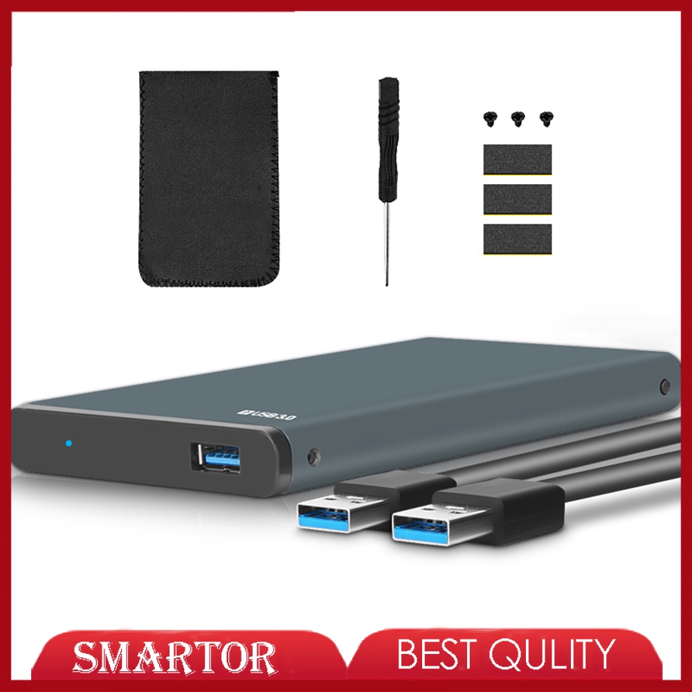 2.5Inch Hard Disk Box USB3.0 HDD Enclosure SATA Serial Port External ...