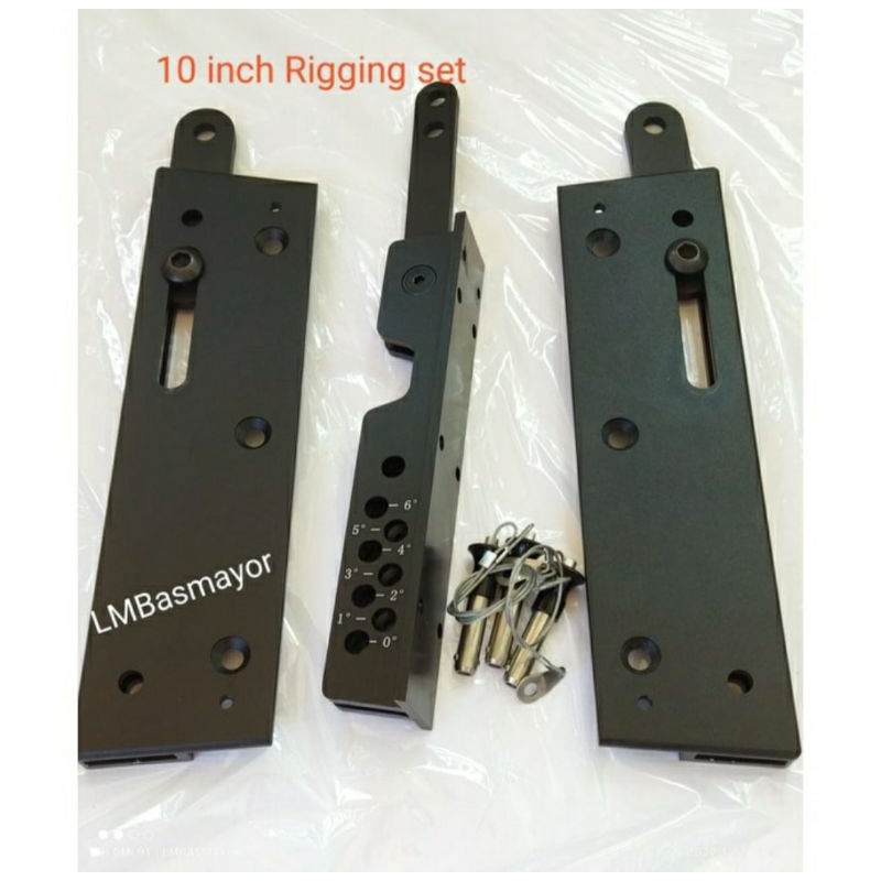 10 Inch Line Array Speaker Box Rigging Sets Brackets For Pa Shopee Philippines 