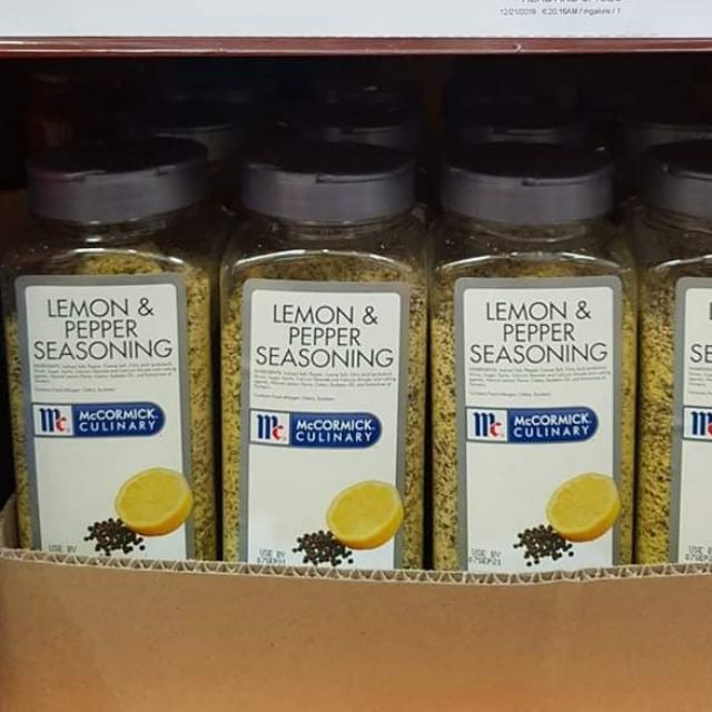 Mc Cormick Lemon and Pepper Seasoning 560g | Shopee Philippines