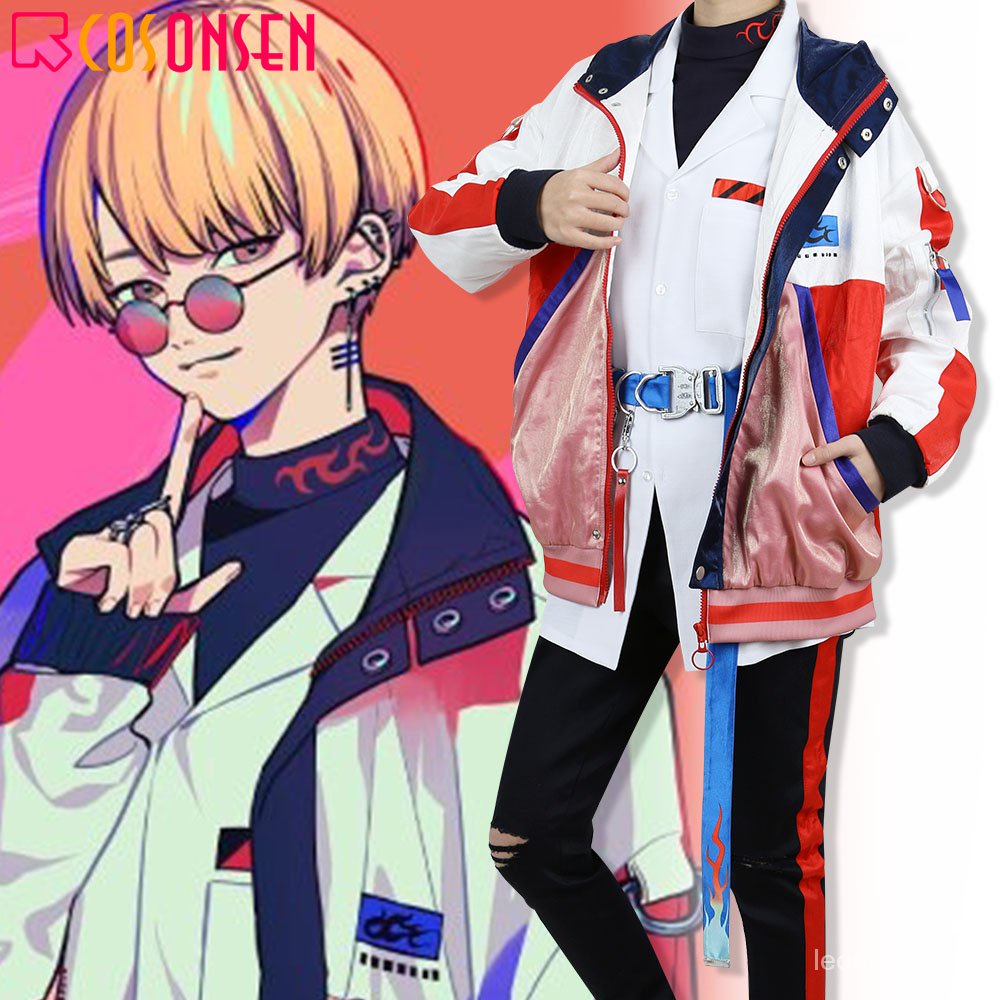 Paradox Live Yeon Hajun Cosplay Costume HIPHOP Anime Suit COSPLAYONSEN ...
