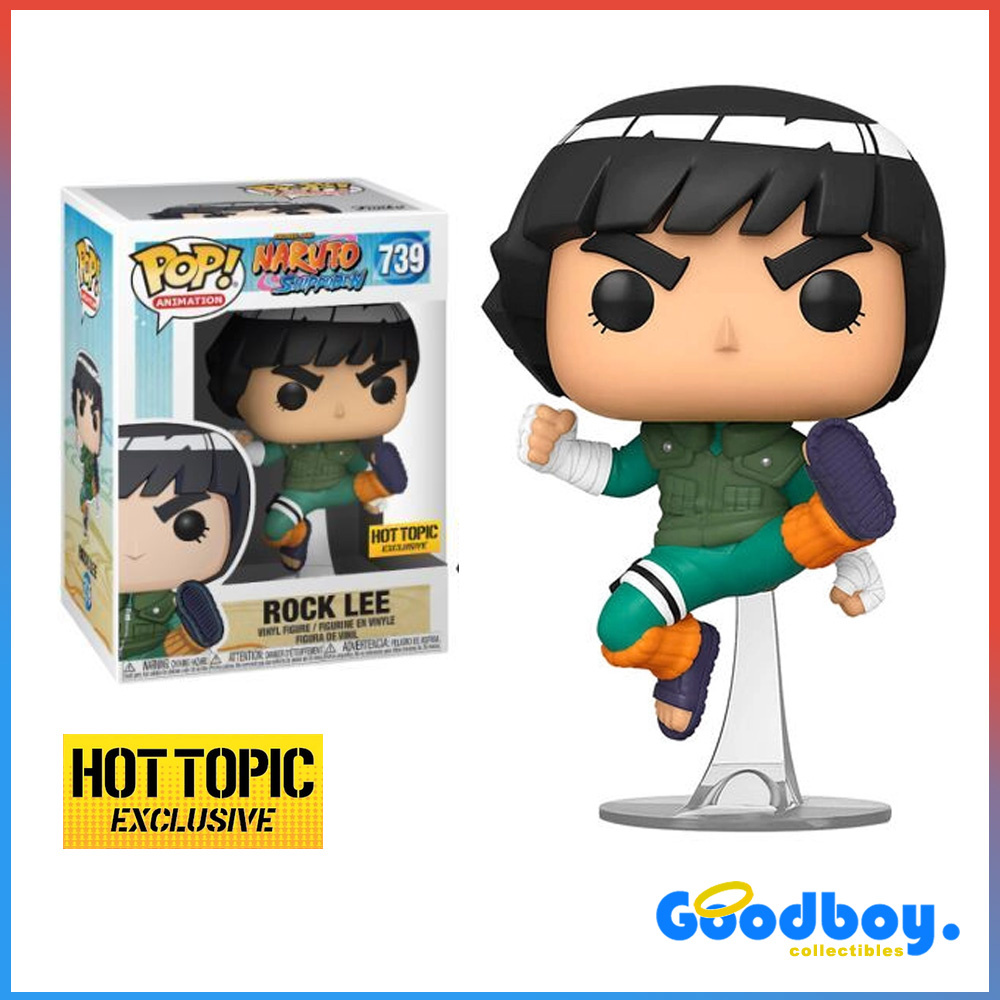 Original Funko Pop! Naruto Shippuden - Rock Lee Hot Topic Exclusive ...