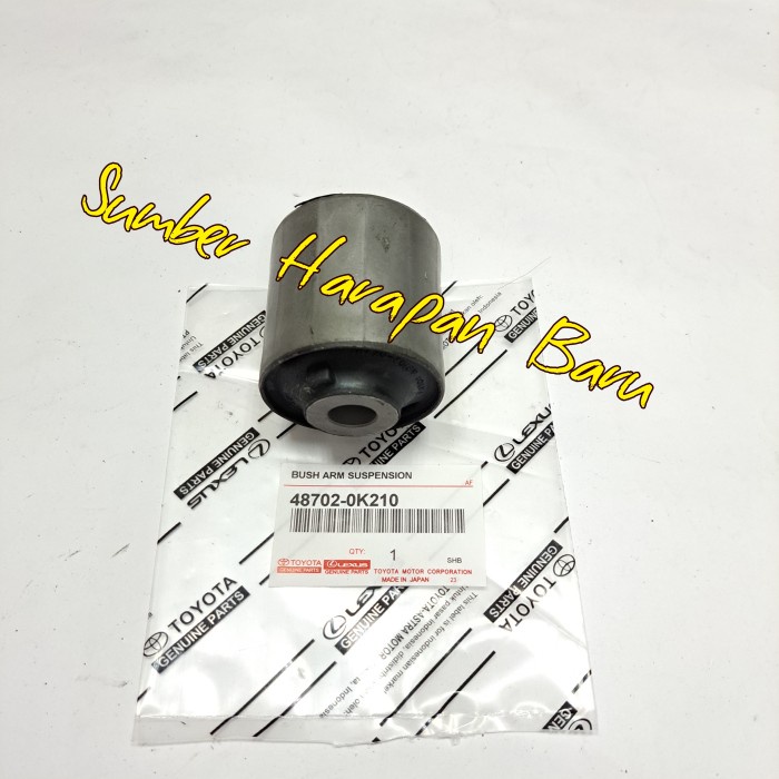 Bushing Lower Arm SMALL REAR Innova Fortuner Hilux Original | Shopee ...
