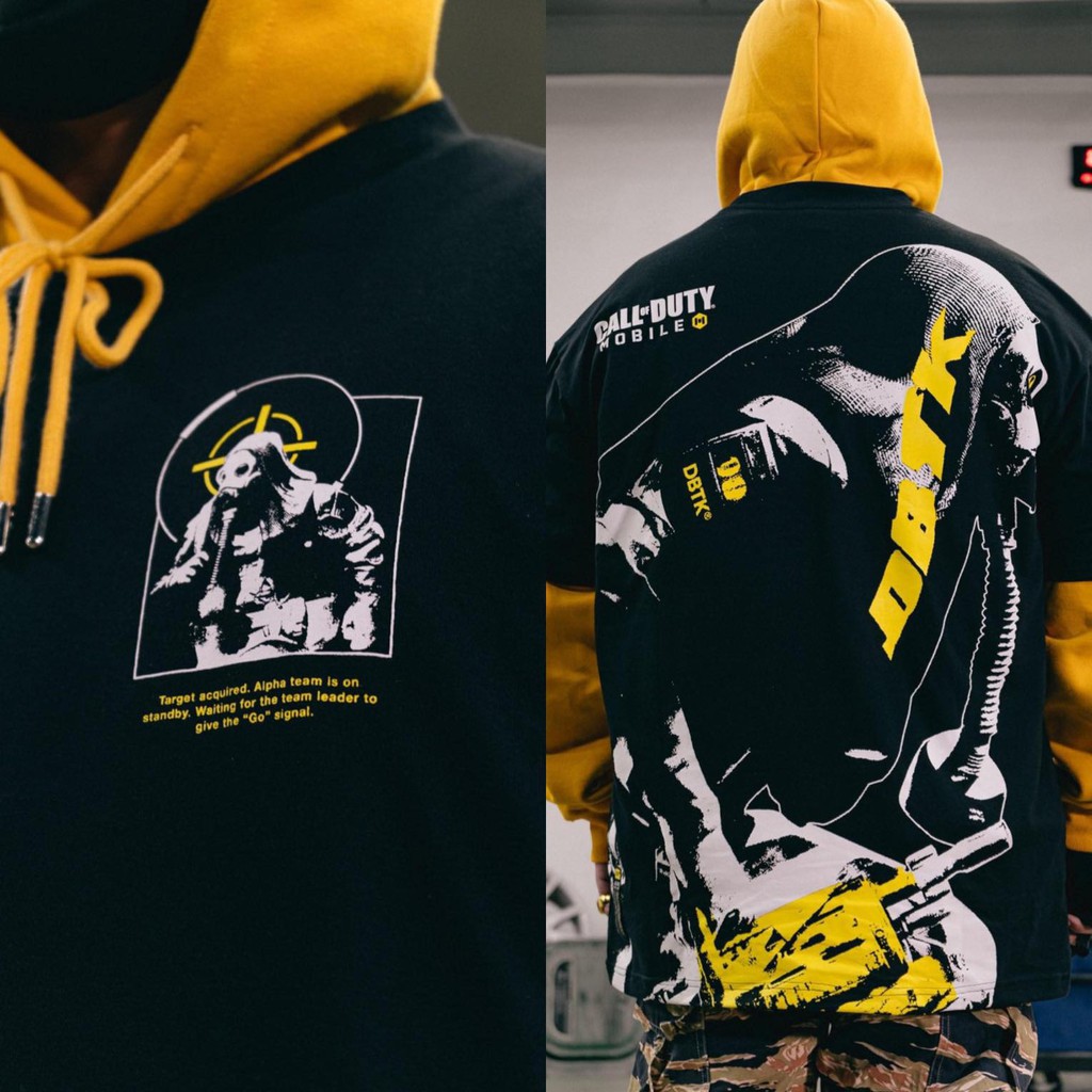 DBTK x COD Alpha Team Tee / Tops / T-Shirts Black Brand-new Original w ...