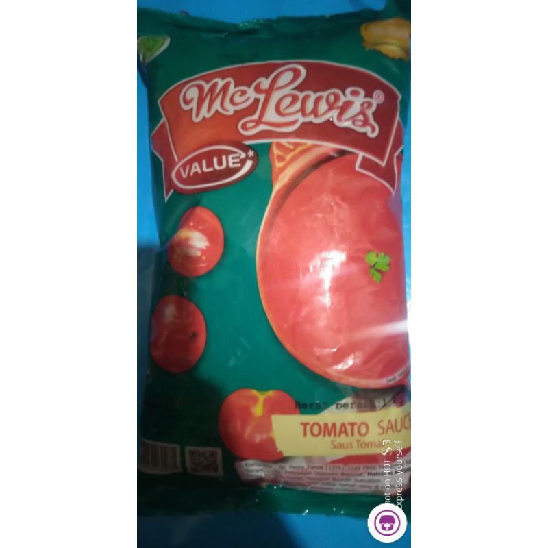 Mc lewis tomato sauce 1kg | Shopee Philippines