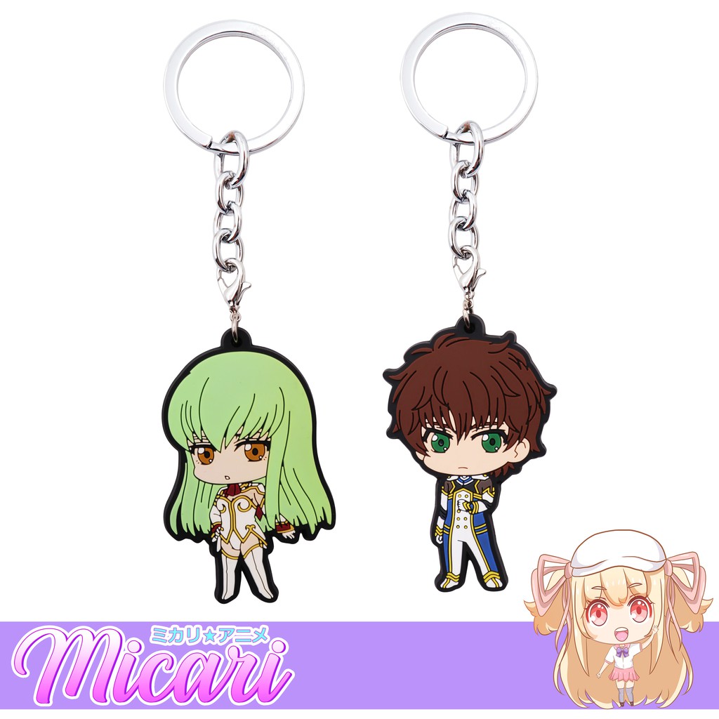 Micari Code Geass Anime Rubber Keychain | Shopee Philippines