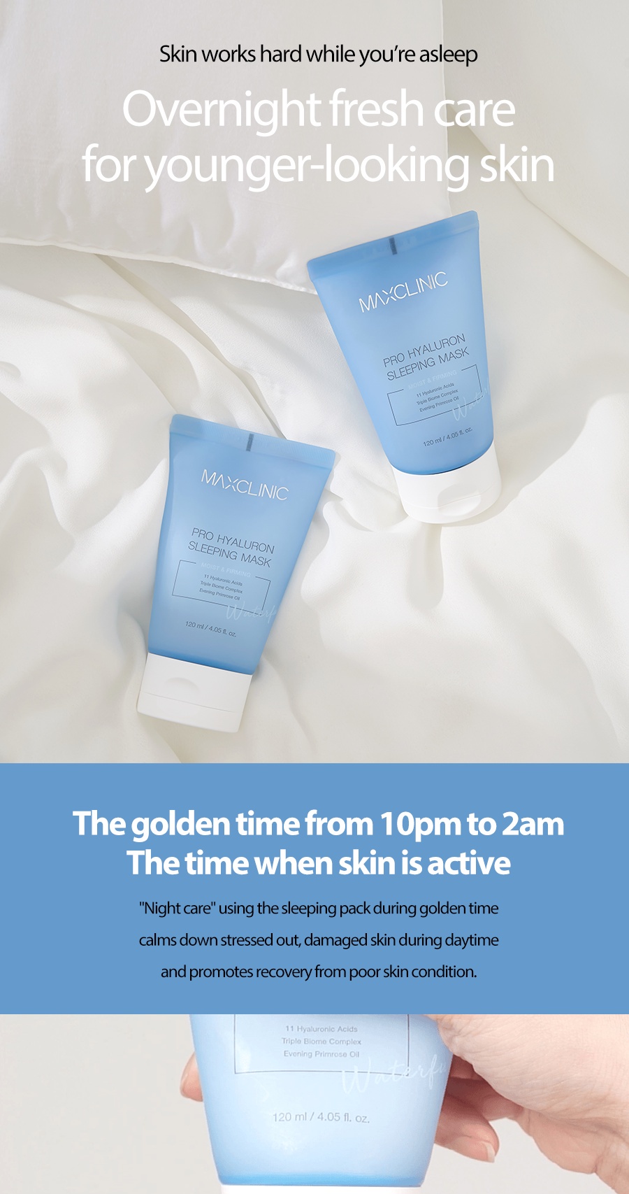 MAXCLINIC Pro Hyaluron Sleeping Mask 120ml | Shopee Philippines