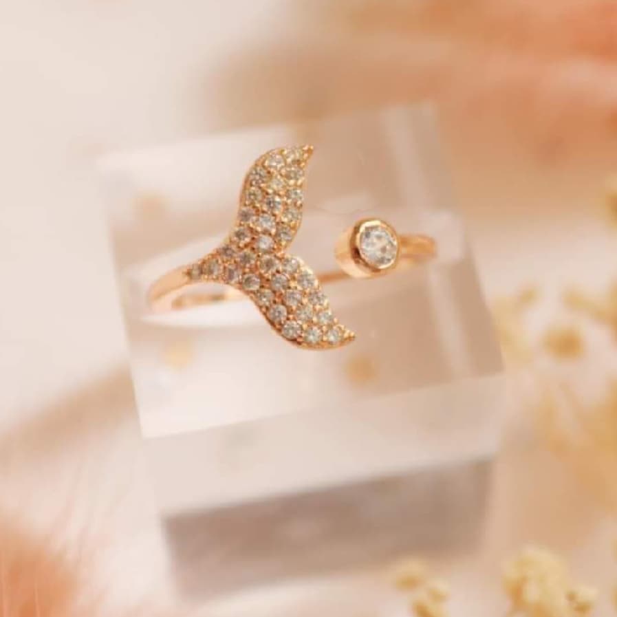 Tala by Kyla Inspired Precious Ring w/ box 18k Gold Casual Friendship ...