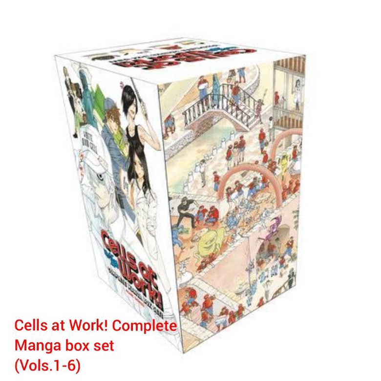 Cells at Work! Complete manga box set | Shopee Philippines