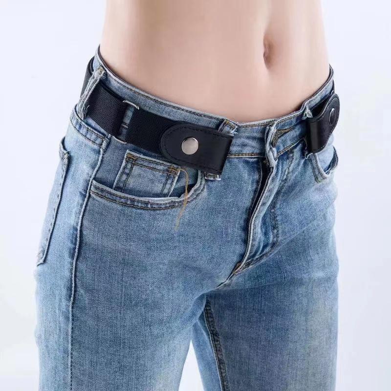 Buckle Free Lazy Belt Stretchable Elastic Invisible Waist Belt for All ...