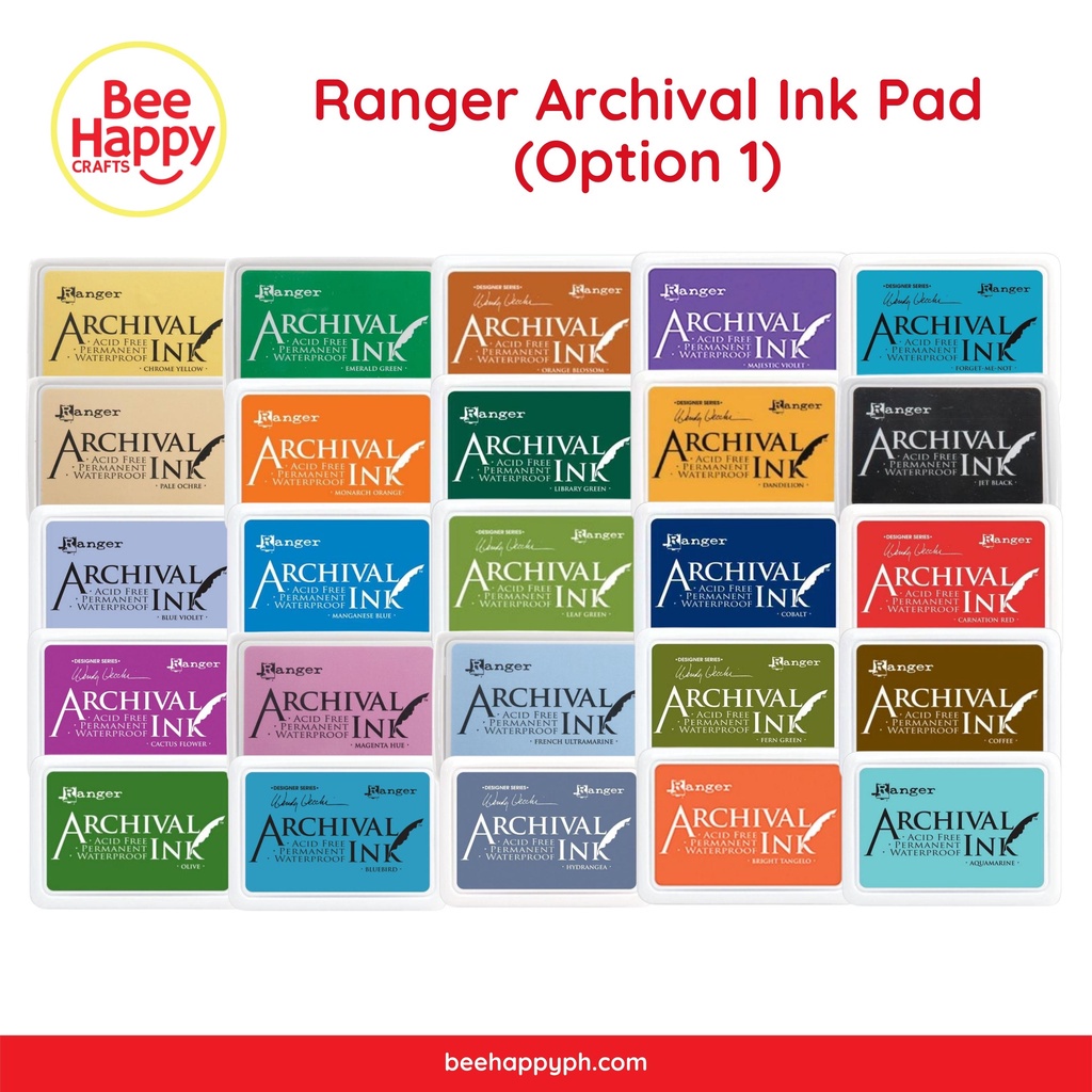 Ranger Archival Ink Pad Option 1 | Shopee Philippines