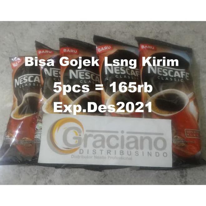 Gs59 Nescafe Classic Vending 120Gr Price Per 5Pcs 100% Pure Coffee ...