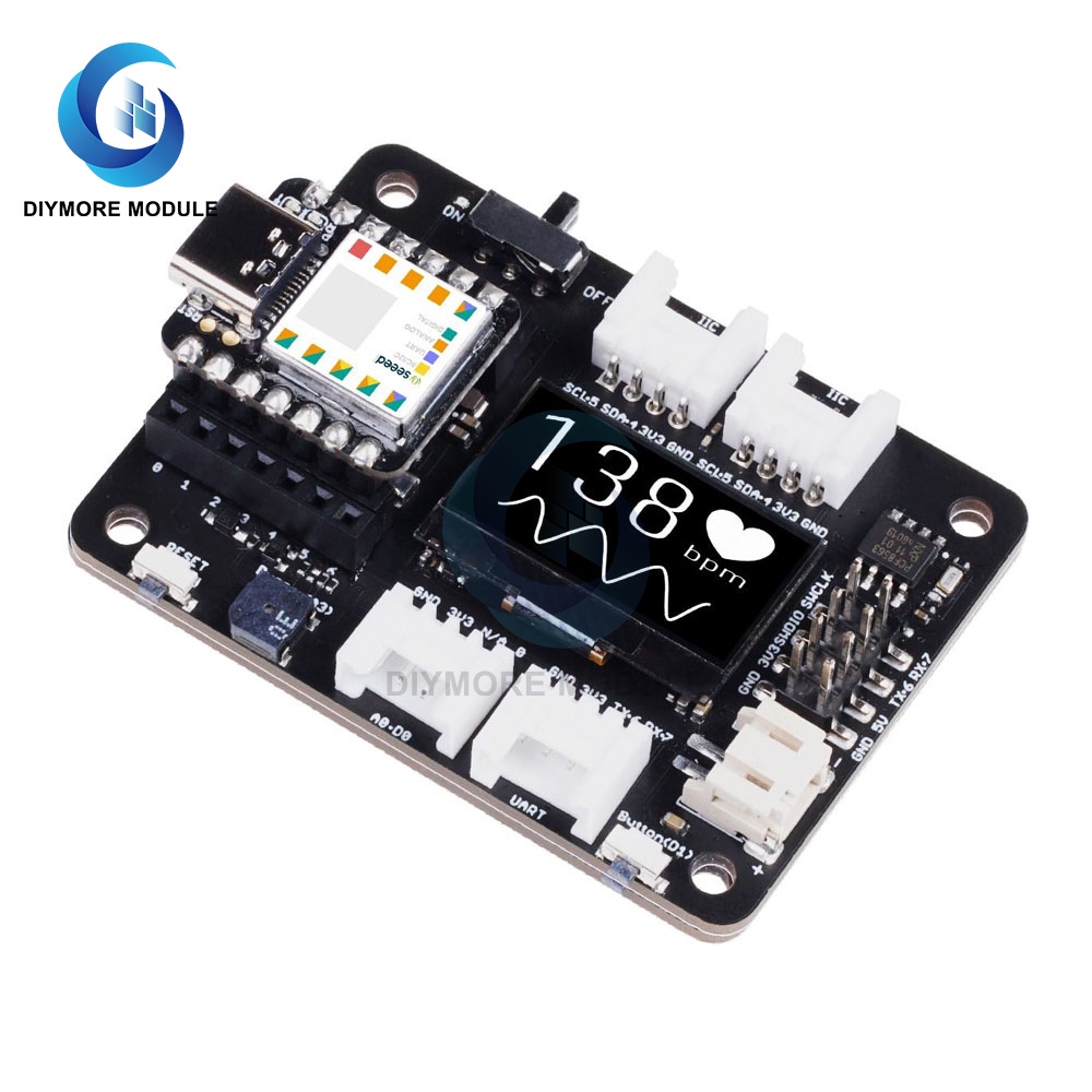 Pre Soldered Seeeduino Xiao Microcontroller Samd21 Cortex M0 Type C Oled Display Expansion