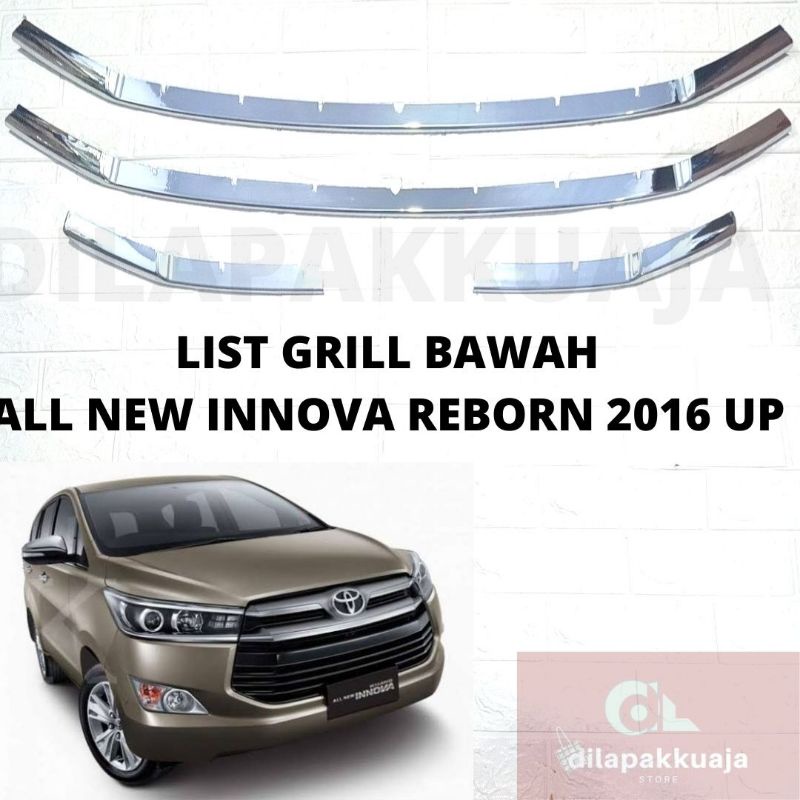 List of Lower Grills for all New Innova Reborn 2016 Up List Grill Ram ...