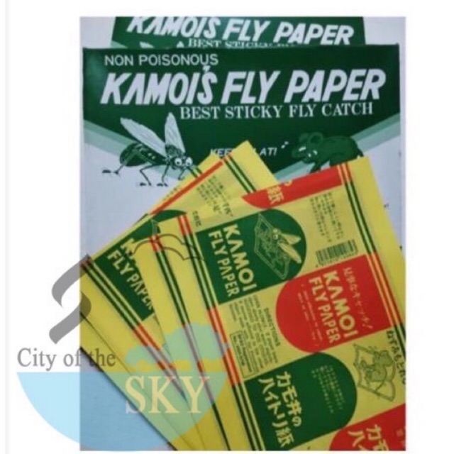 Kamoi’s fly paper (original) | Shopee Philippines