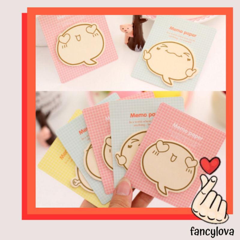 Sticky Notes Emoticon Emoji Emoticon Emoji/Cute Memo Pad/Fancylova Note ...