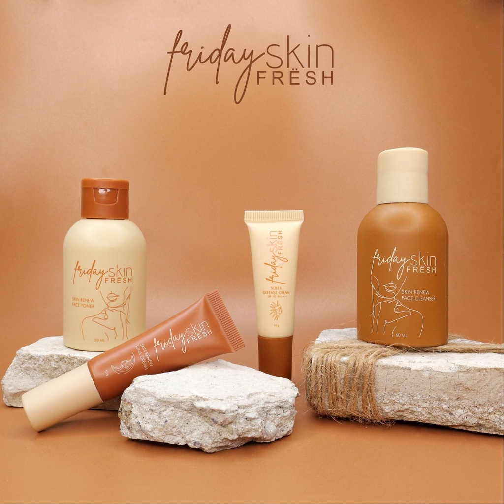 Friday Skin Fresh Skin Renew Series (Mild Rejuvenating Set) | Shopee ...