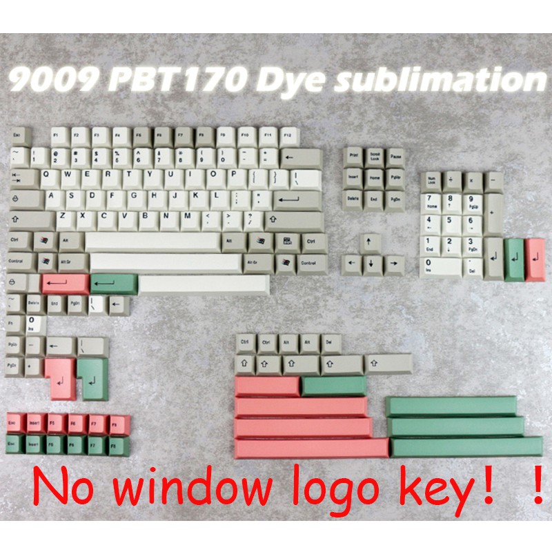 Retro 9009 Colorway Keycaps PBT Keycap Mechanical Keyboard Key Cap Dye ...
