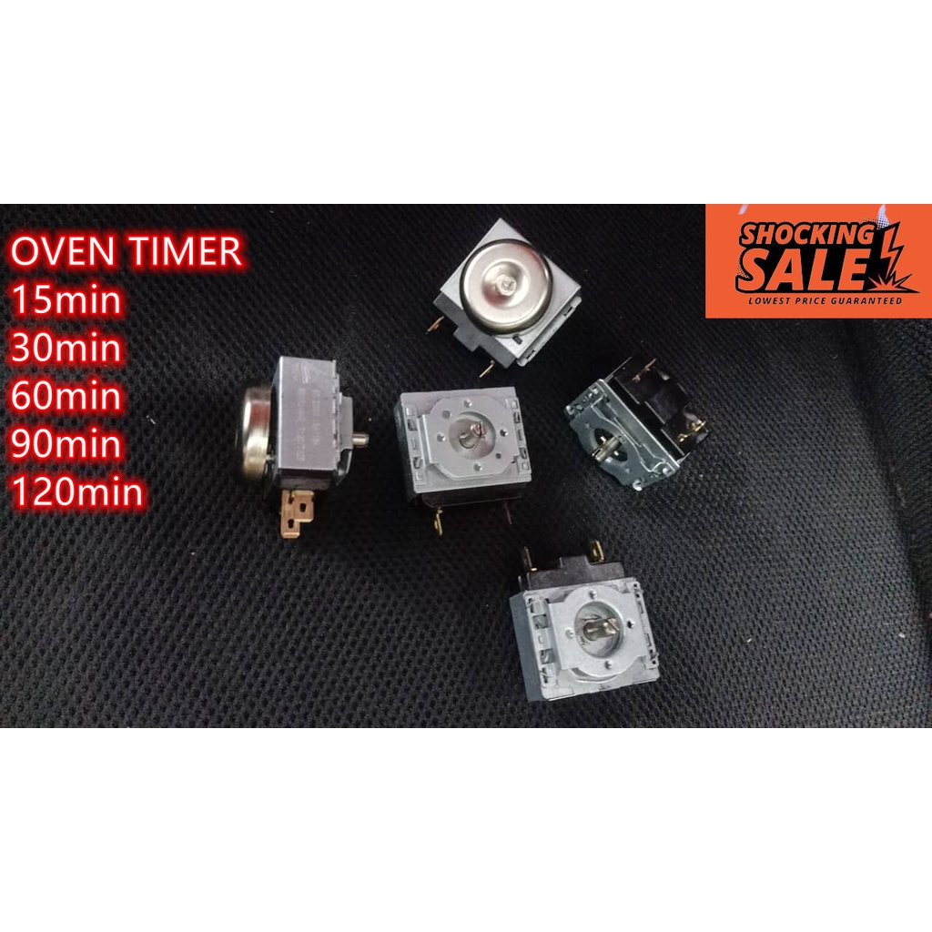 Oven Timer Switch With Alarm Bell 15 Minutes / 30 Minutes/ 60 Minutes ...
