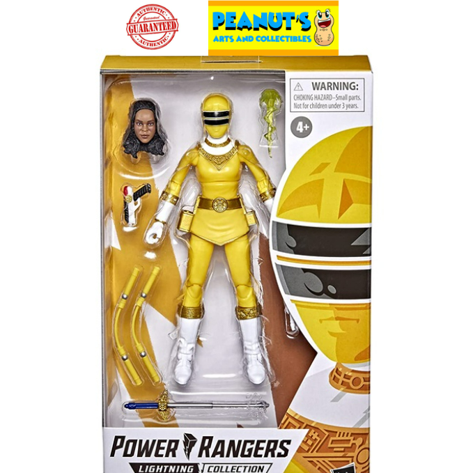Power Rangers Zeo Lightning Collection Yellow Ranger (With BOX ...