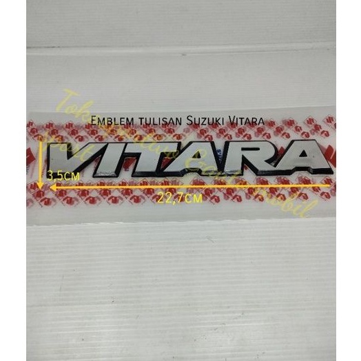 Emblem logo, letter, sticker writing, Suzuki VITARA VITARA Emblem ...
