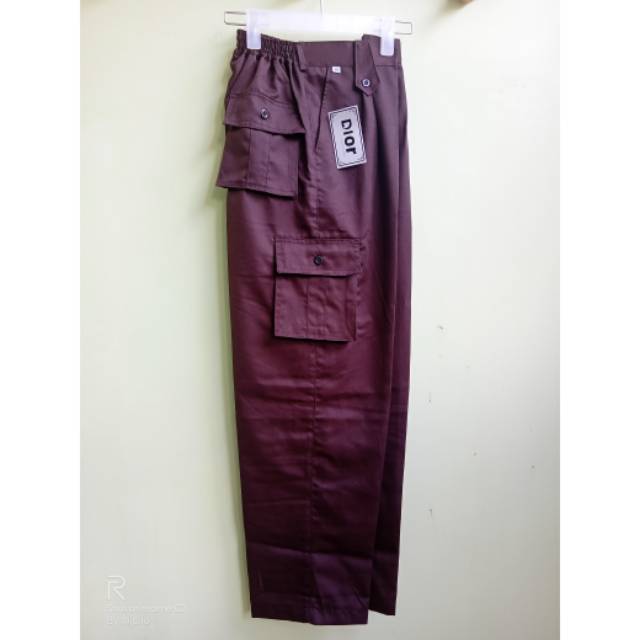 PDL Kempol Cargo Scout SD/MI Rubber Trousers | School uniform | Shopee ...