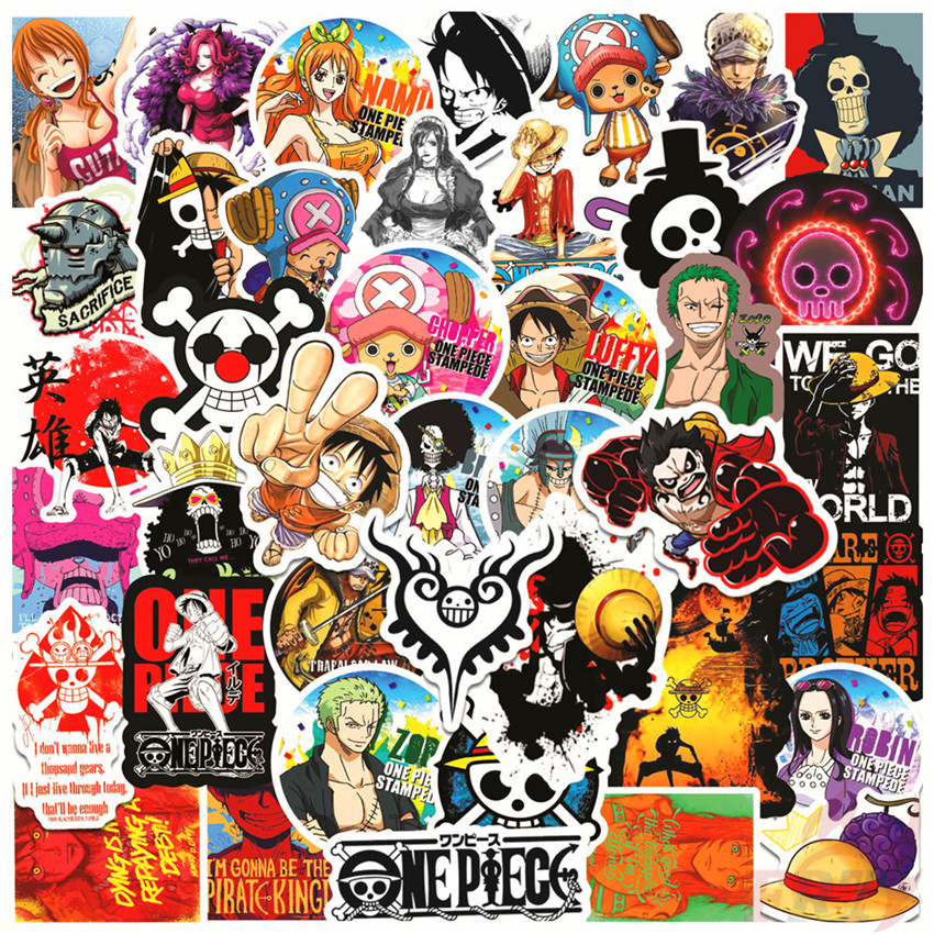 ☠ One Piece . Sailing Adventure 2022 Series 02 Stickers ☠ 50Pcs/Set ...