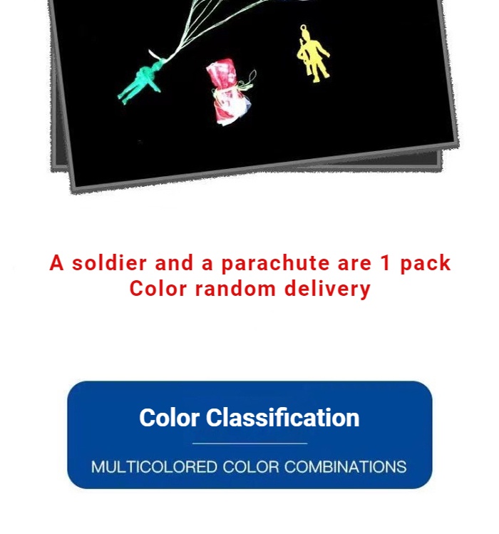 [COD] Hand Throwing Parachute Toys Soldier'S Parachute Air Parachute ...