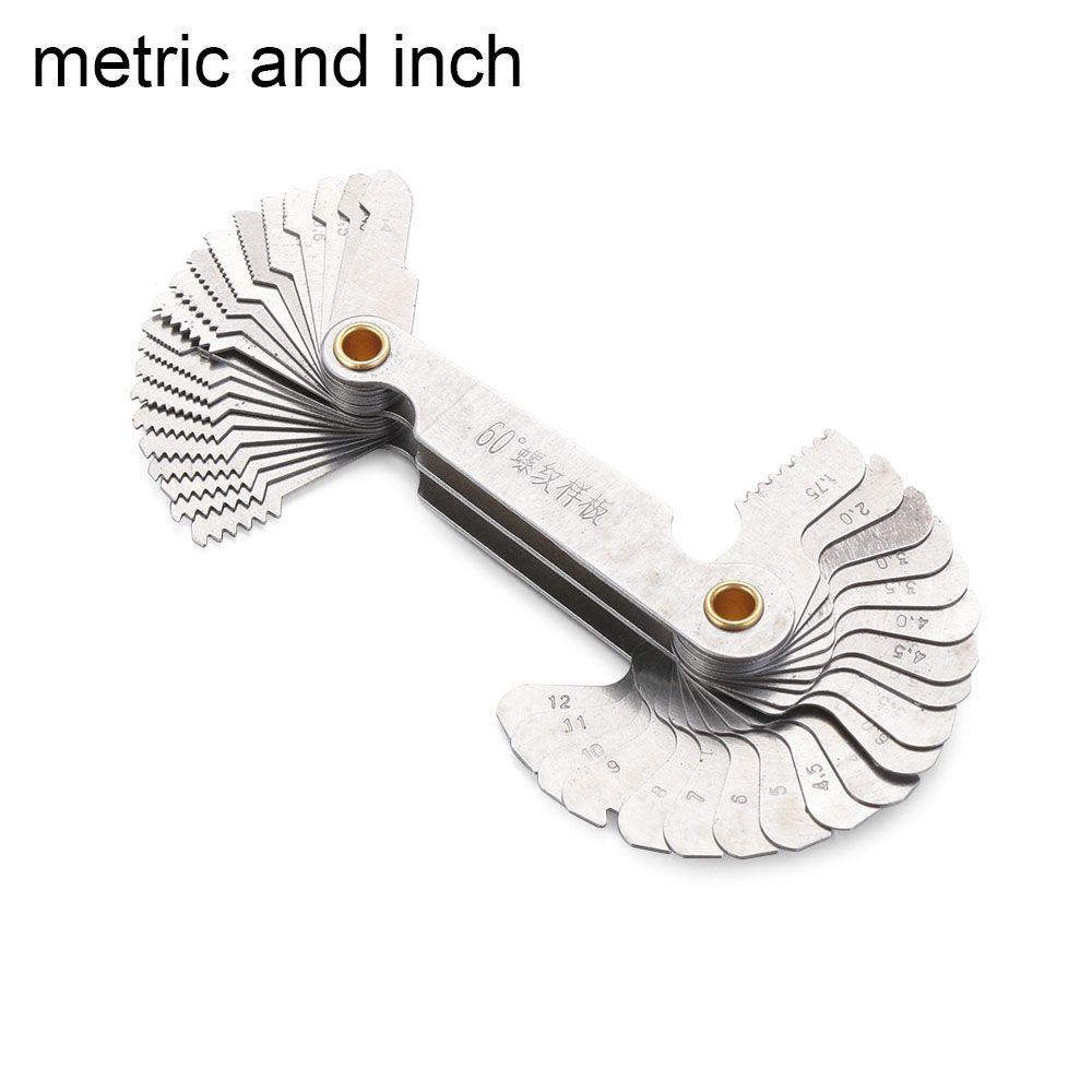 LUCKY Thread Plug Gauge Lathe Combination Tools Metric Inch Measuring ...