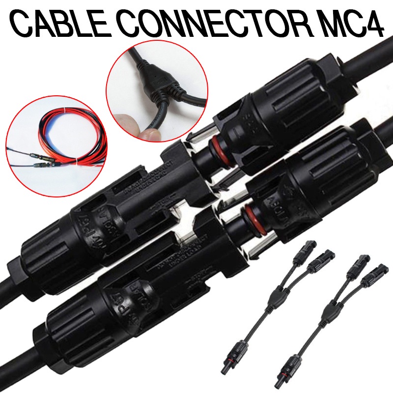 [Spot] Cable Connector MC4 Branch Y Adapter Connectors M/M/F and F/F/M ...