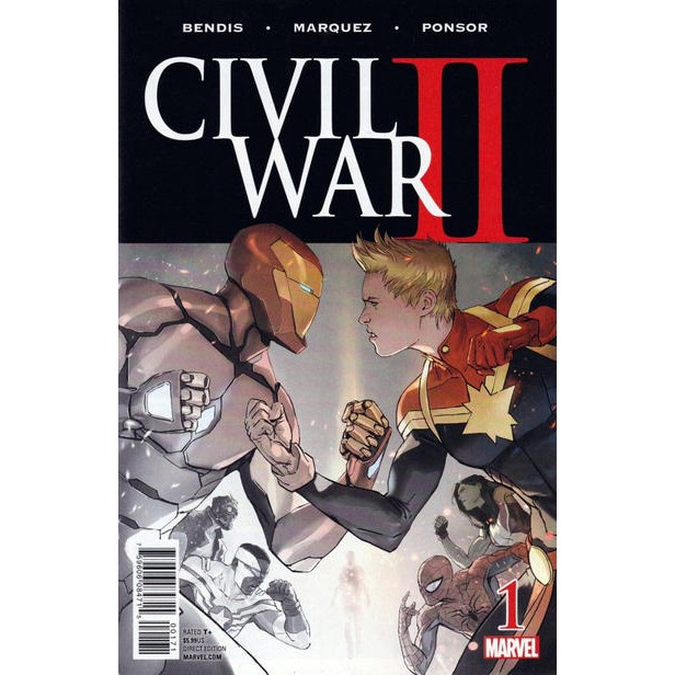 Civil War II 1 variant, 4 (2016) War Machine death. Avengers Deadpool X ...