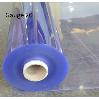 PVC Clear Film Thick Multi-purpose Plastic Cover Shield Sold per Yard ...