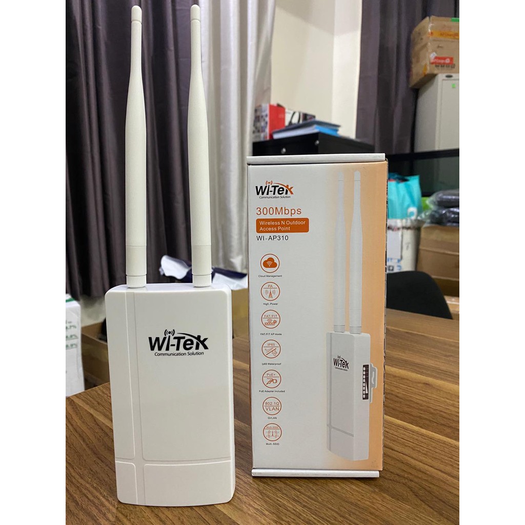 Witek WI-AP310 2.4G 300Mbps Outdoor Access Point | Shopee Philippines