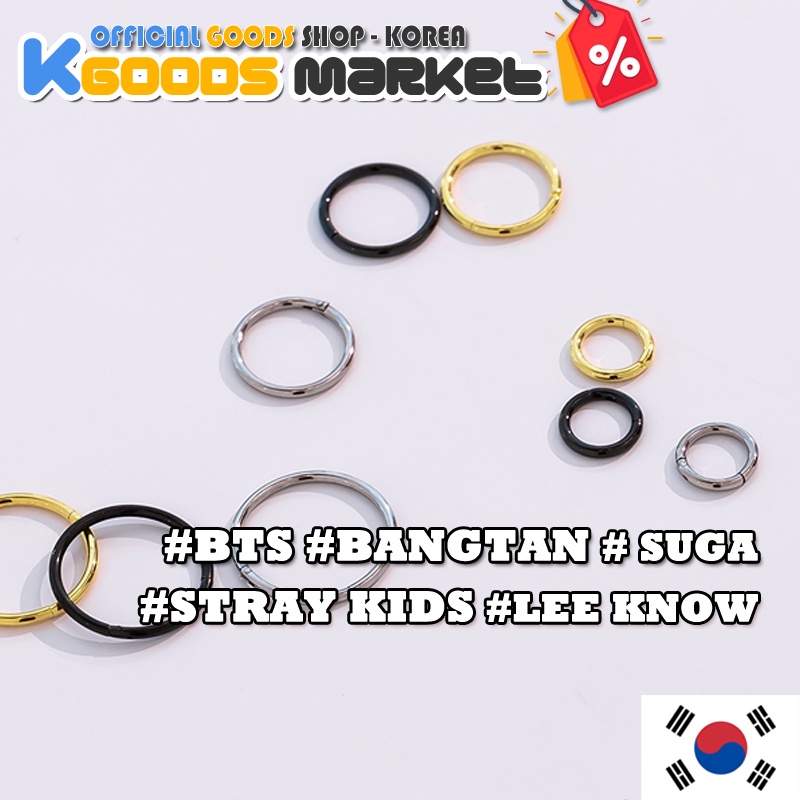 KPOP BTS SUGA STRAY KIDS LEE KNOW Piercing One Piece | Shopee Philippines