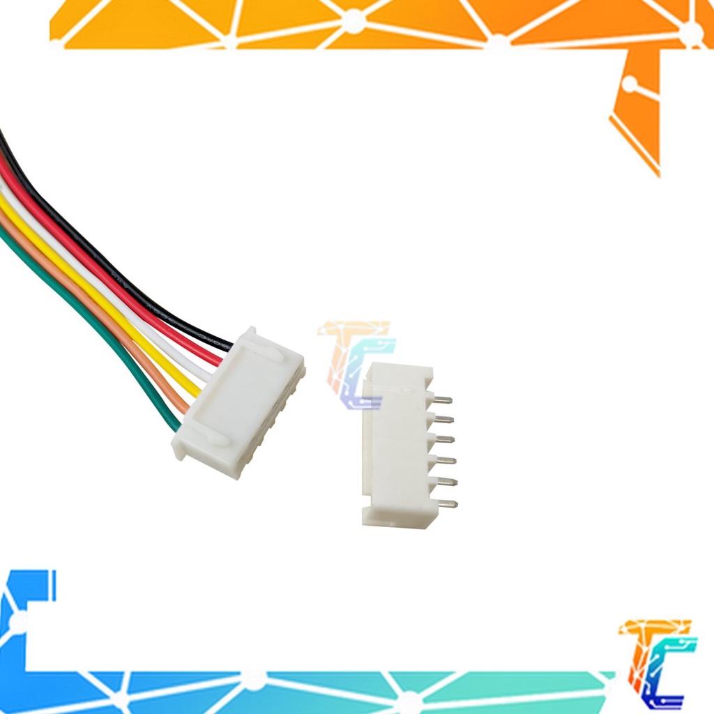 30cm 6 pin jst 2.54mm Pitch Male Female Plug Socket Wire | Shopee ...