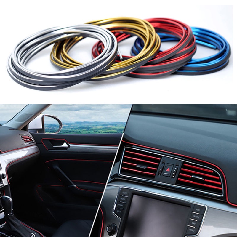 5M Universal Car Dashboard Door Edge Insert Trim Styling Interior ...
