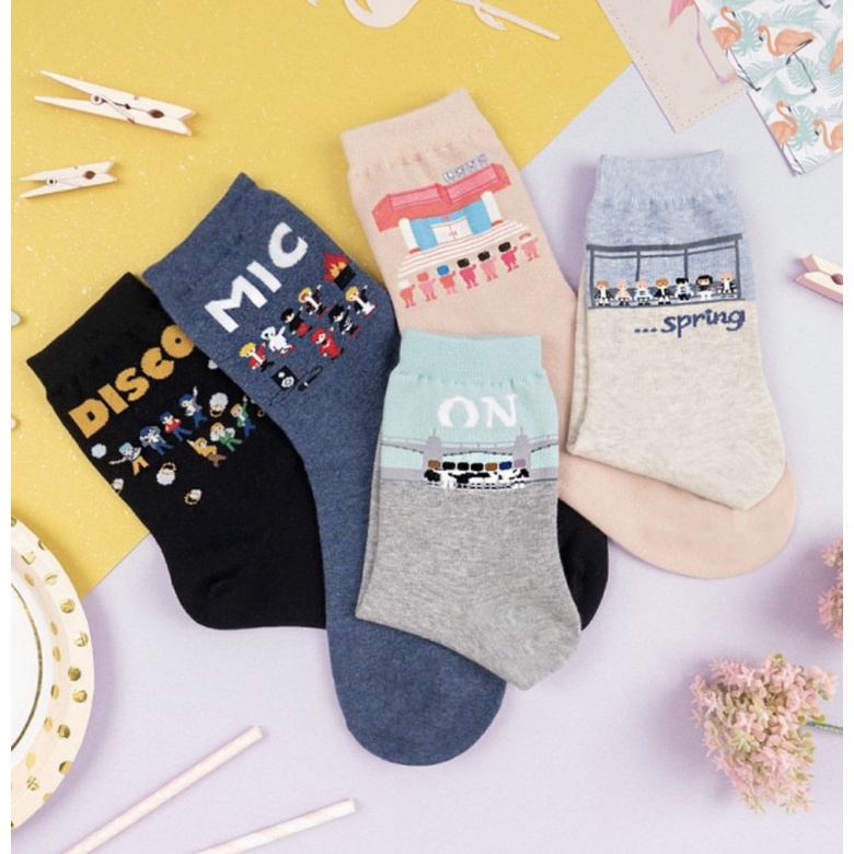 Korean Socks - KPOP BTS BT21 Socks - Iconic Socks | Shopee Philippines