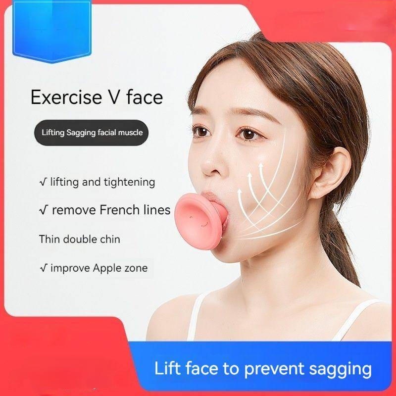 Facial trainer to remove nasolabial folds to eliminate artifact V face ...