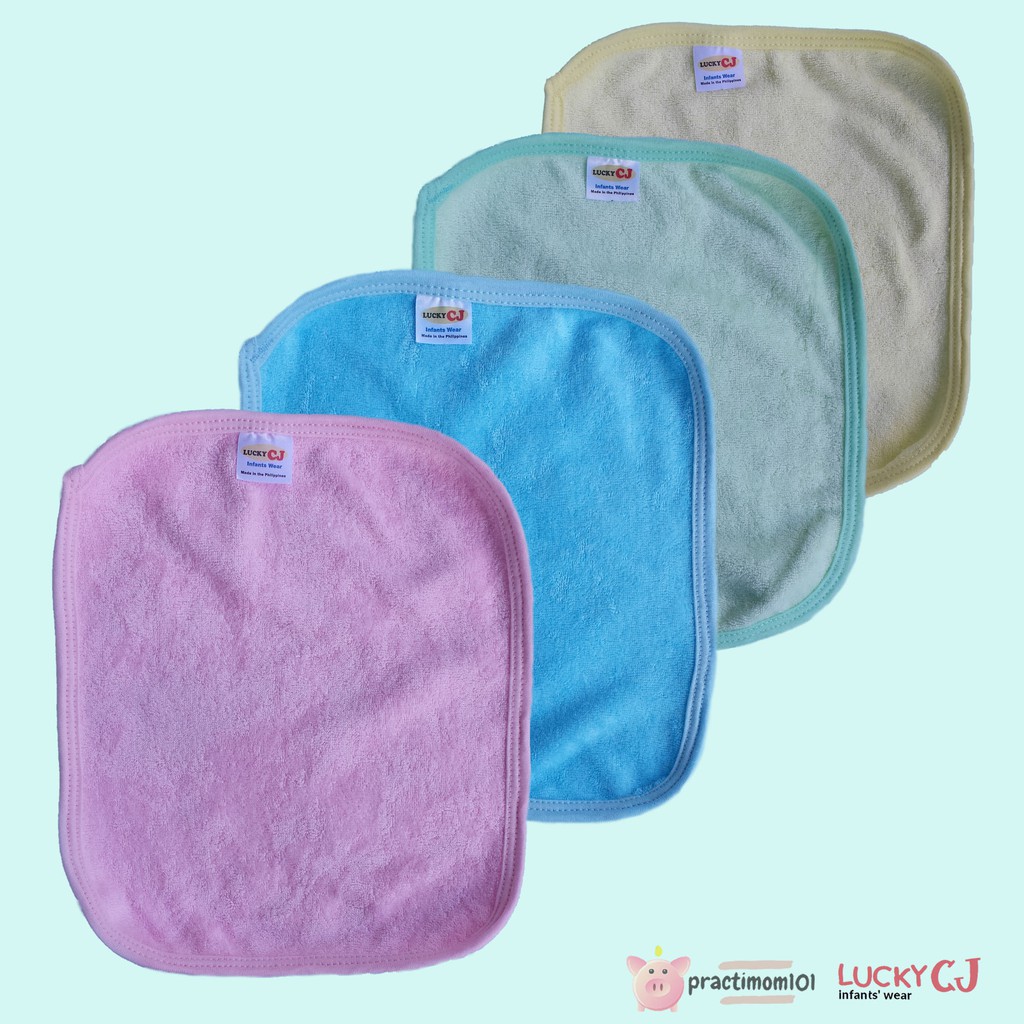Washcloth Towelette Colored | Lucky CJ | Shopee Philippines